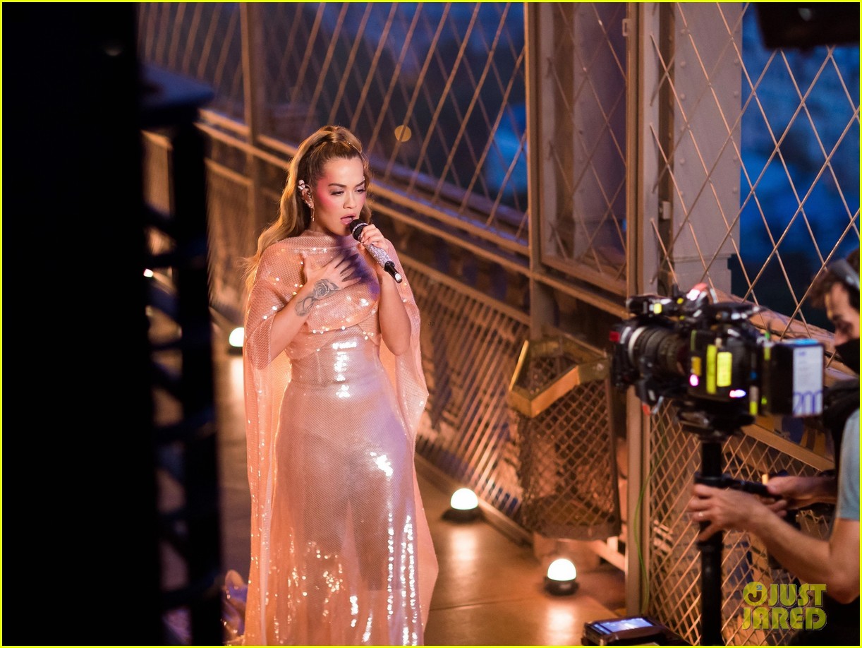 See Photos from Rita Ora's Concert on Top of the Eiffel Tower!: Photo ...