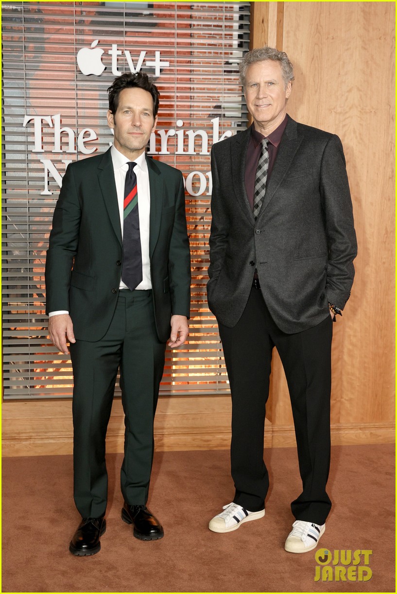 Paul Rudd & Will Ferrell Premiere 'The Shrink Next Door' in NYC: Photo ...