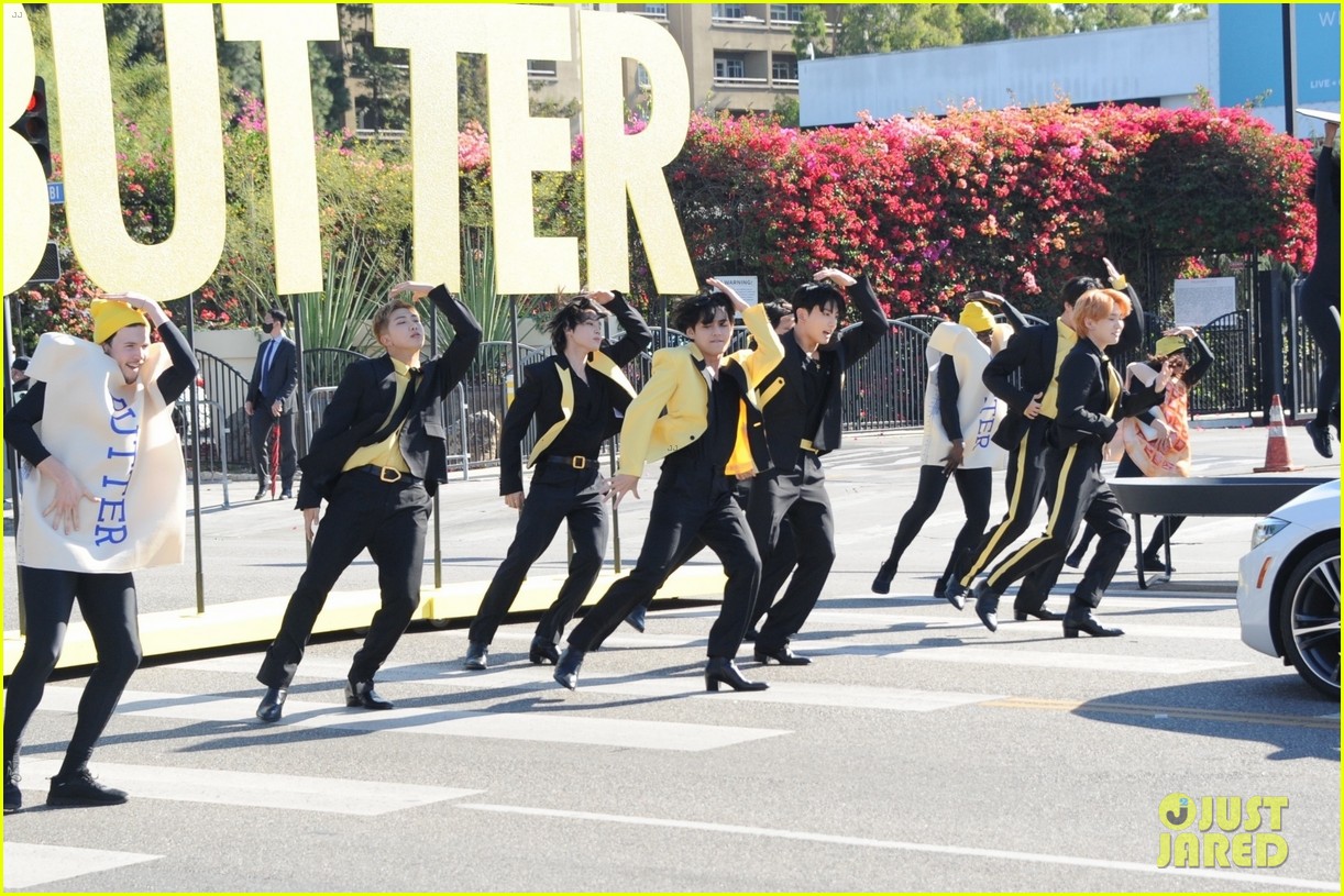 Photo: bts crosswalk with james corden 032 | Photo 4666632 | Just Jared ...
