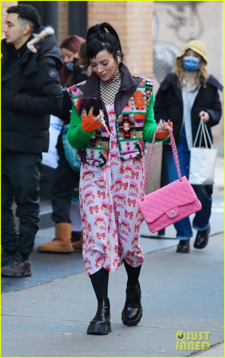 Photo: lily allen sports colorful look in nyc 04 | Photo 4667671 | Just ...