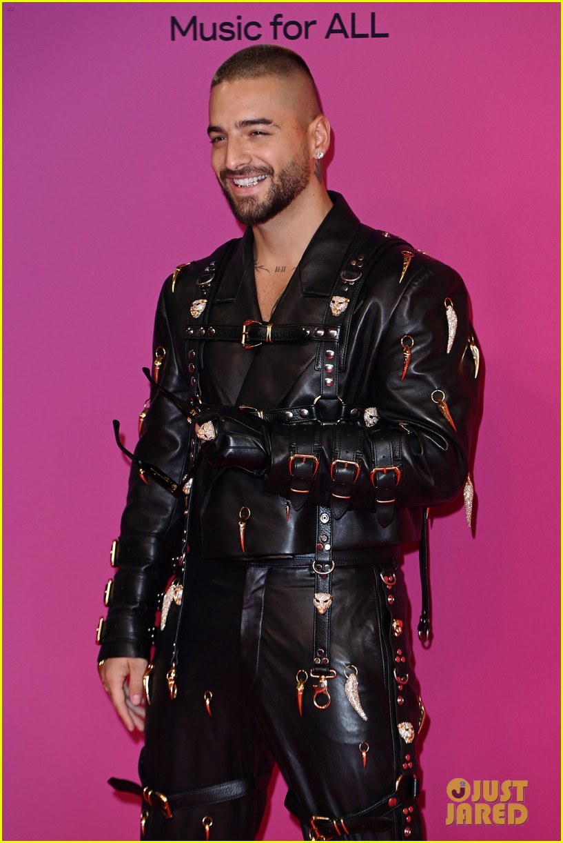 Maluma Rocks a Hot Leather Look at MTV EMAs 2021: Photo 4659872 ...