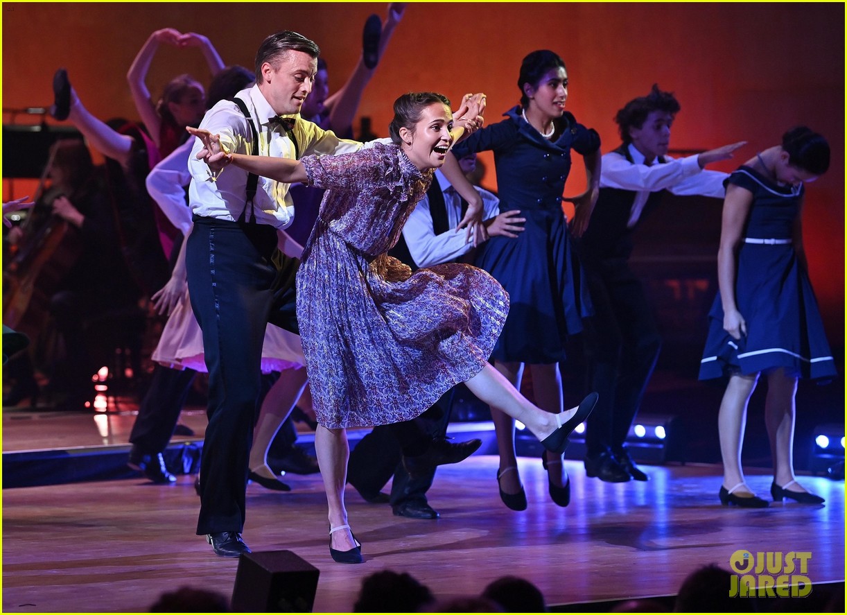 Alicia Vikander Shows Off Dance Talents While Performing with Her ...