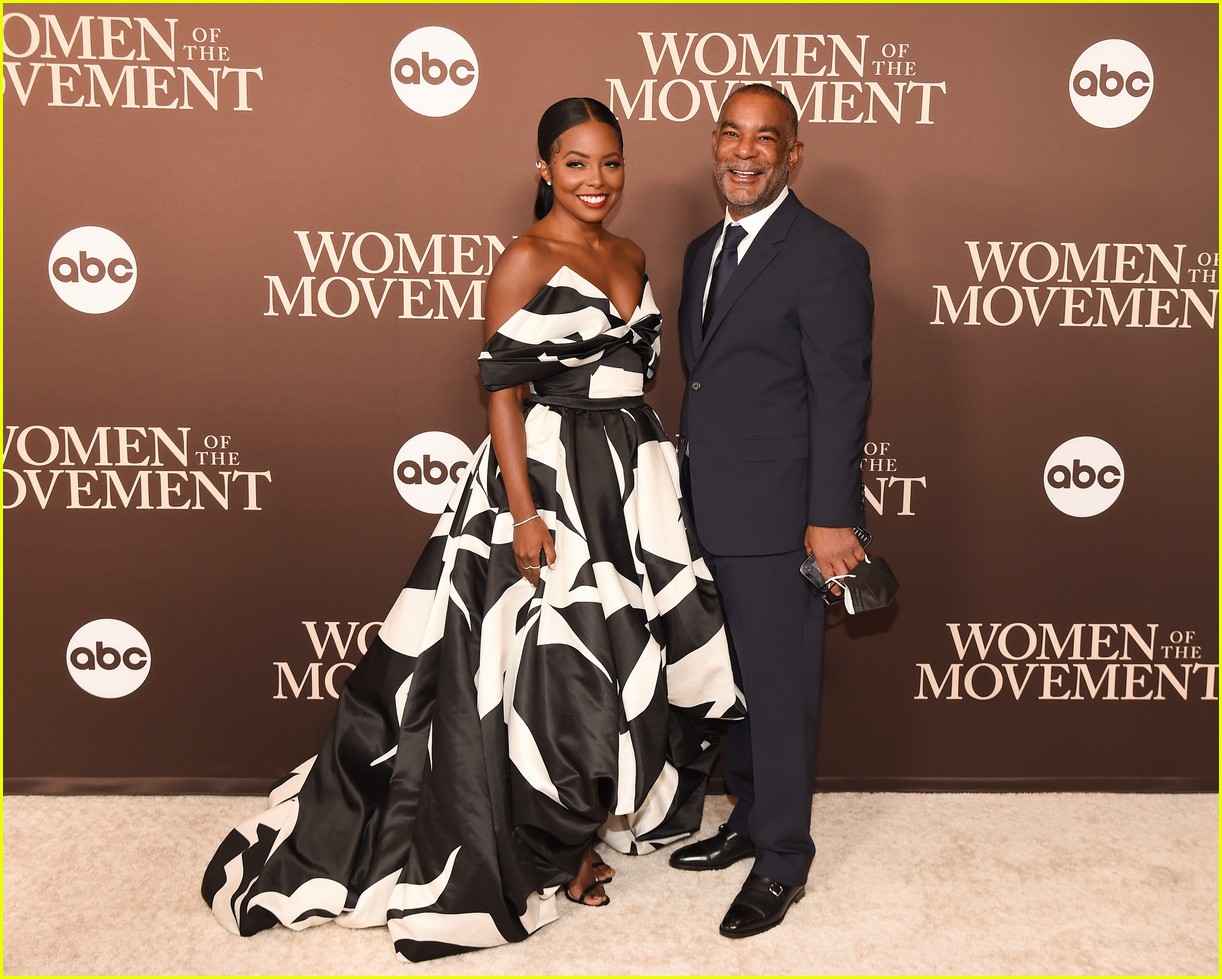 Adrienne Warren Wows at 'Women of the Movement' Premiere with Ray ...