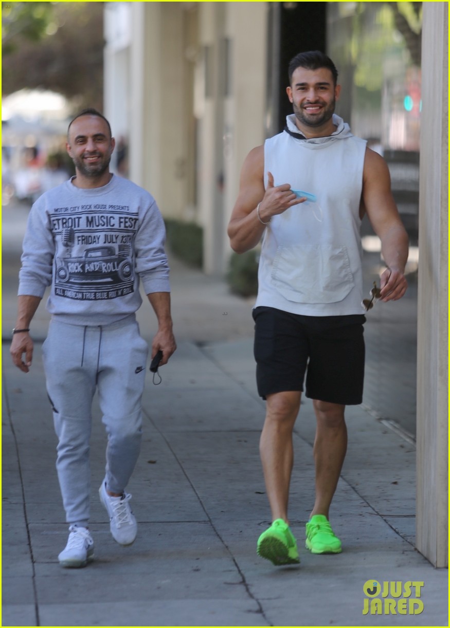 Sam Asghari is All Smiles Following Afternoon Workout: Photo 4696803 ...