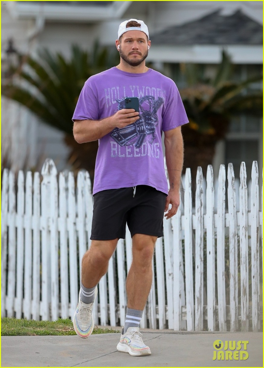 Colton Underwood Goes For Walk Around New Neighborhood After Buying ...