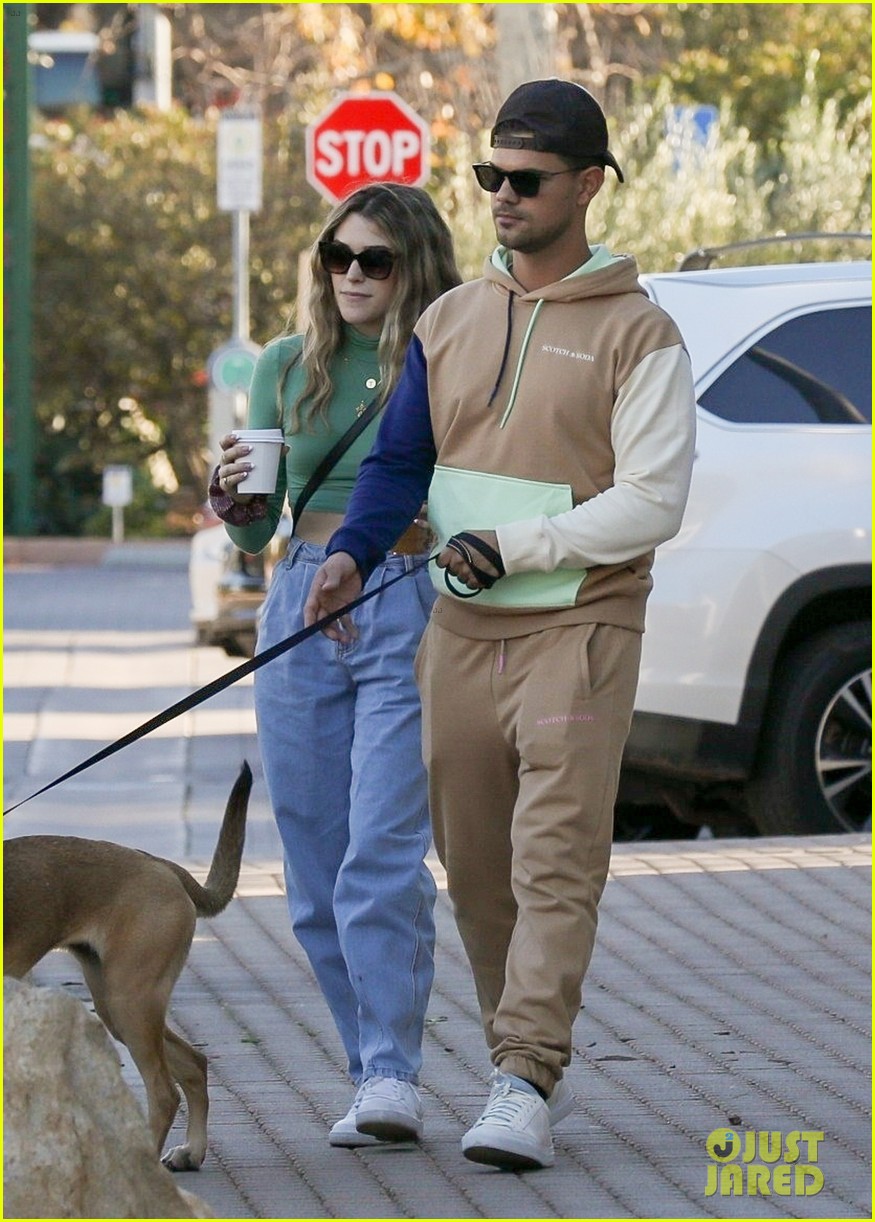 Taylor Lautner & Fiancee Tay Dome Enjoy an Afternoon Out in Malibu ...
