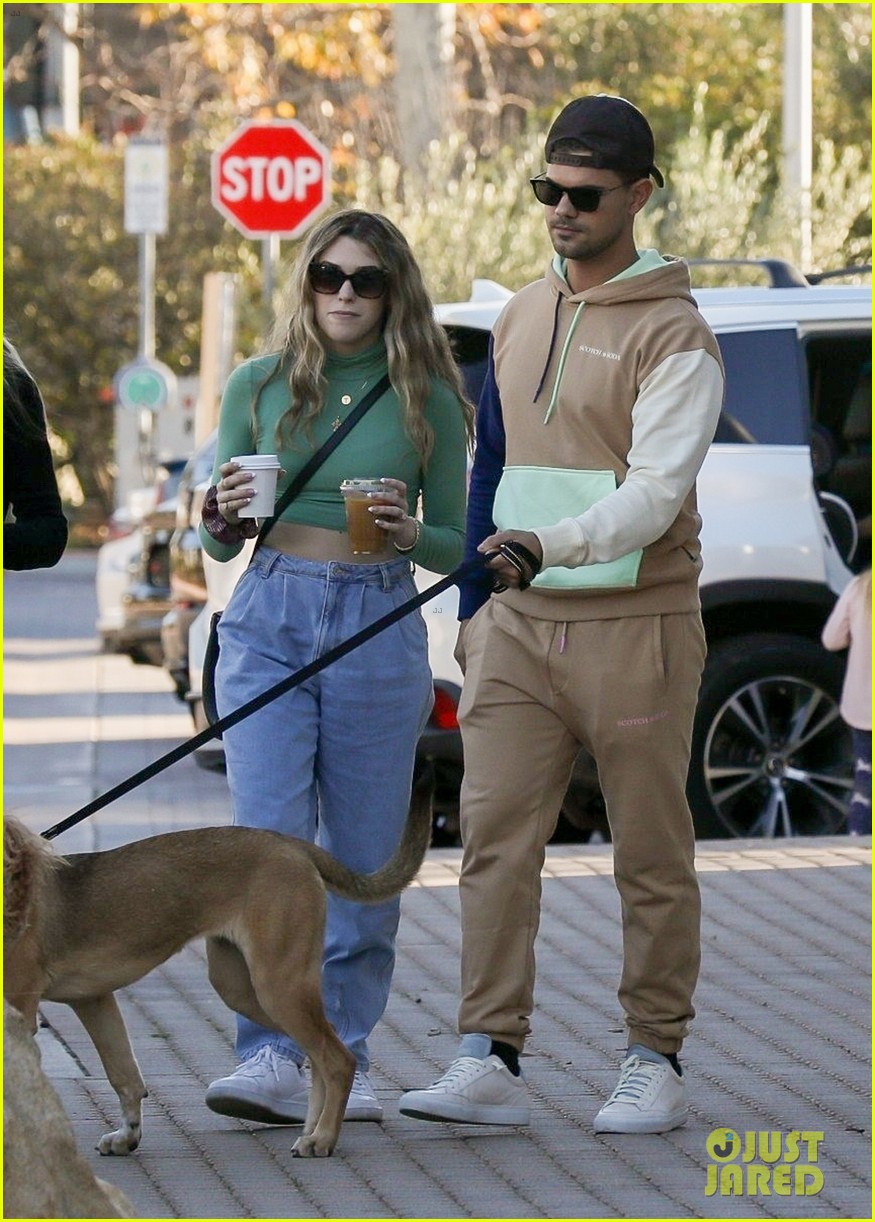Taylor Lautner & Fiancee Tay Dome Enjoy an Afternoon Out in Malibu ...