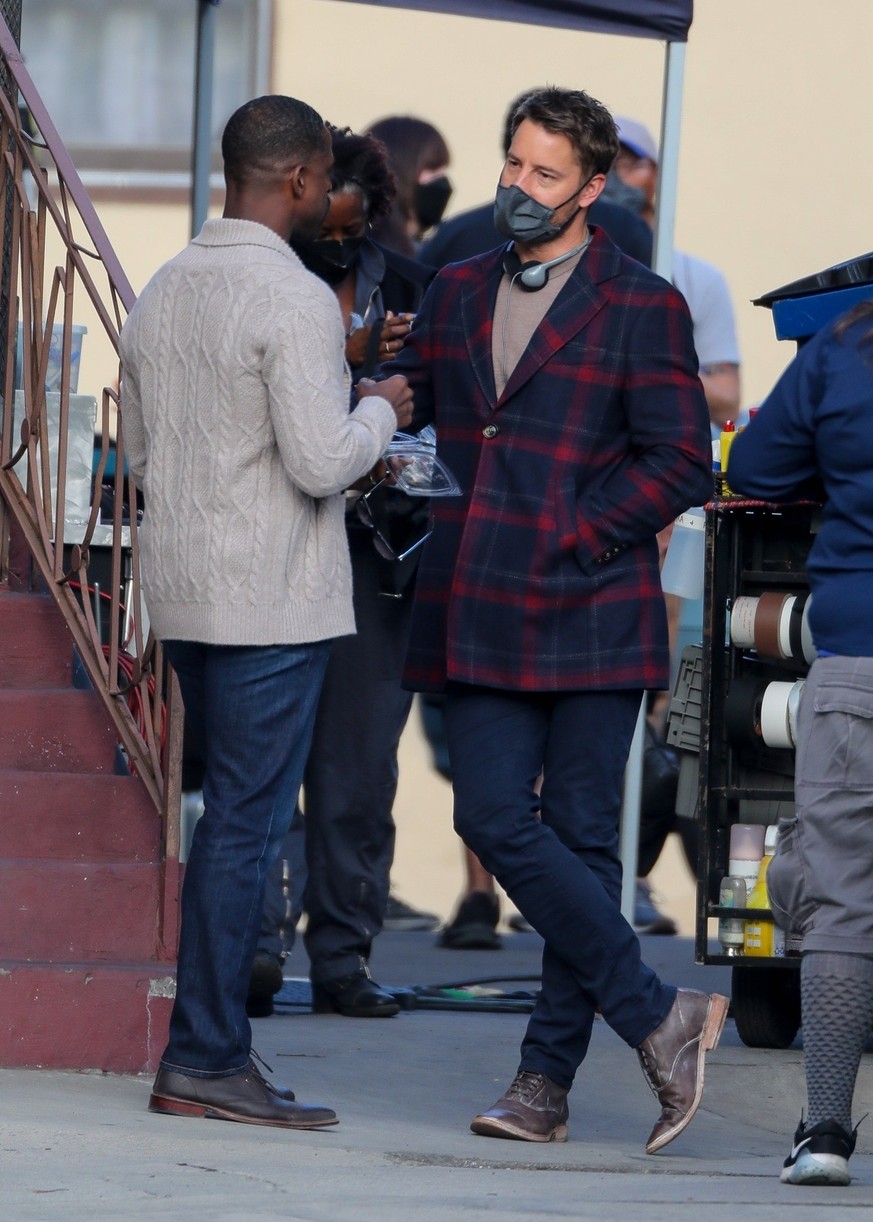 Mandy Moore Shares Sweet Pic of Son Gus on 'This Is Us' Set: Photo 4689625 | Justin Hartley ...