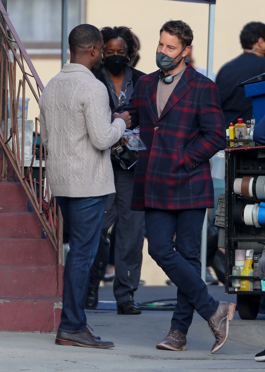 Mandy Moore Shares Sweet Pic of Son Gus on 'This Is Us' Set: Photo 4689627 | Justin Hartley ...