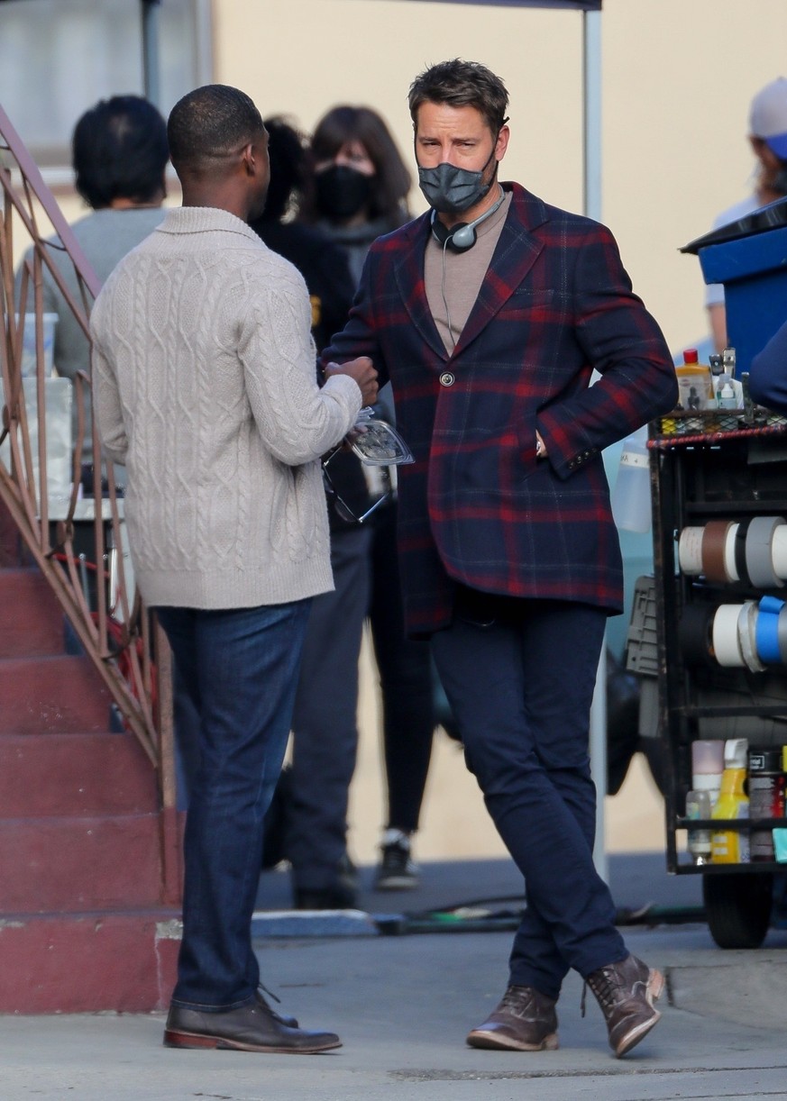 Mandy Moore Shares Sweet Pic of Son Gus on 'This Is Us' Set: Photo 4689628 | Justin Hartley ...