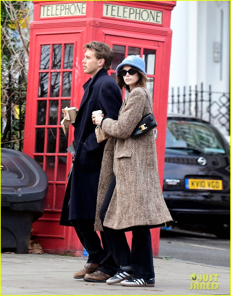 Kaia Gerber & Austin Butler Step Out in London on Valentine's Day ...