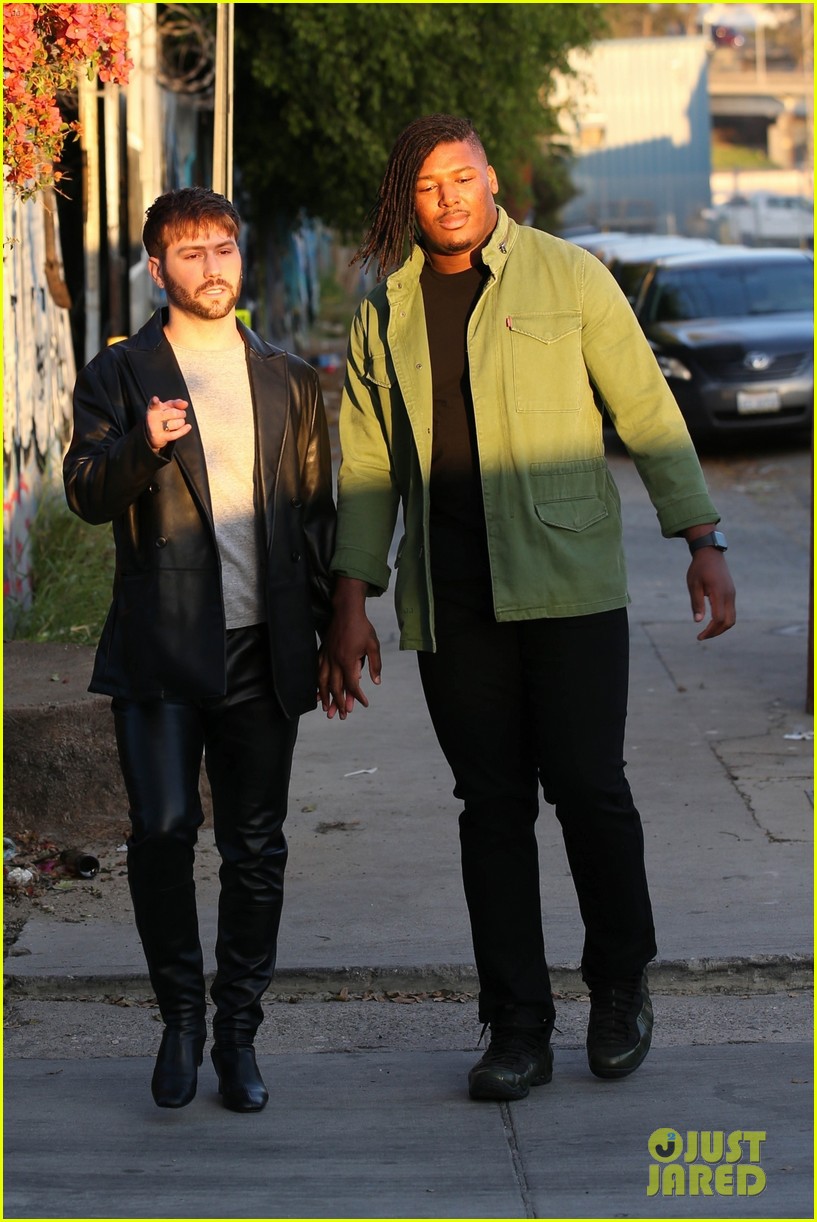 NFL's Ryan Russell Shares Valentine's Day Kiss with Boyfriend Corey O ...