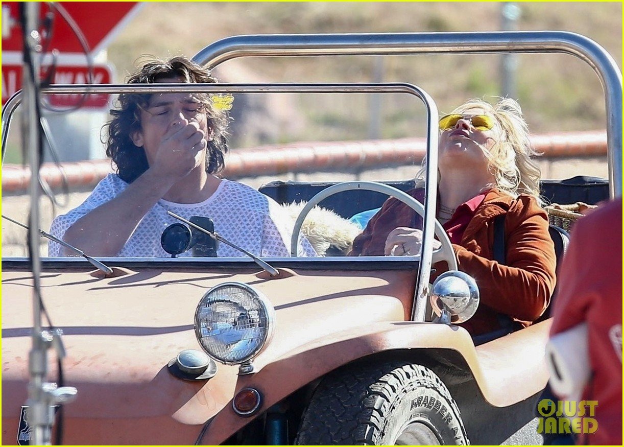 Rupert Friend Wears a Hospital Gown During Joy Ride with Patricia ...