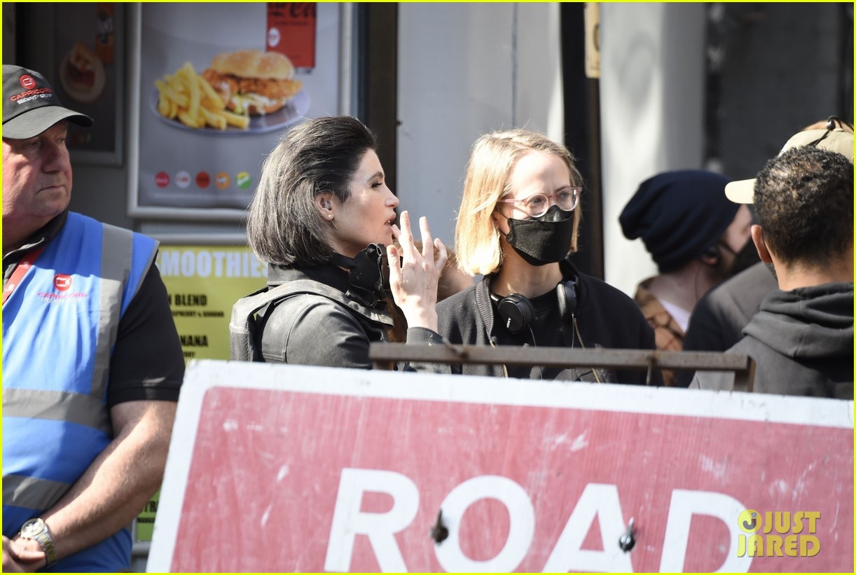 Gemma Arterton Wears an Interesting Mask for Heist on Disney+'s ...