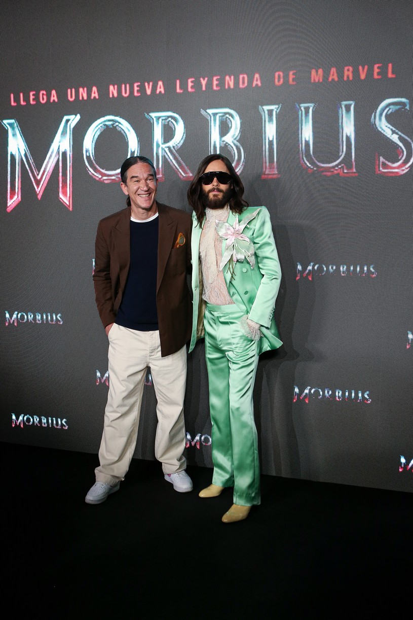 Jared Leto Wears Satin & Lace For 'Morbius' Madrid Premiere: Photo ...