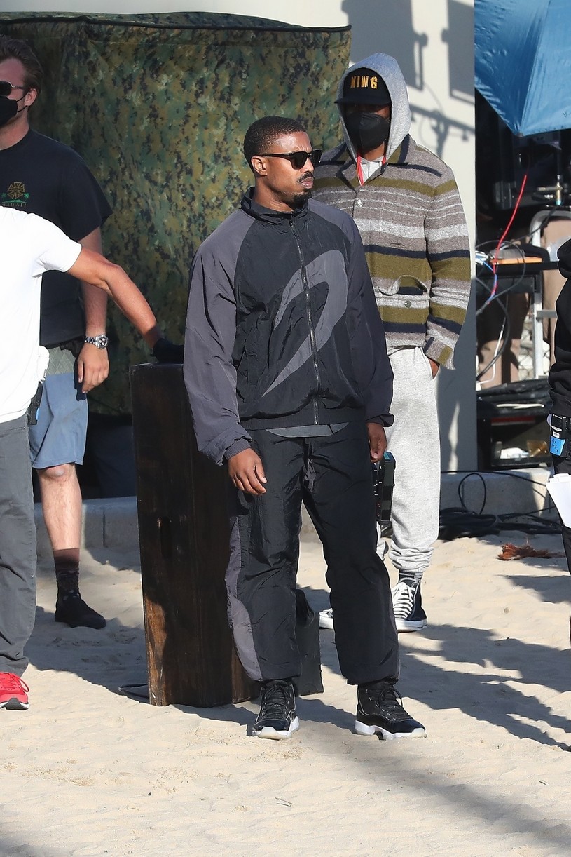 Jonathan Majors Shows Off Ripped Bod While Filming 'Creed 3' With ...