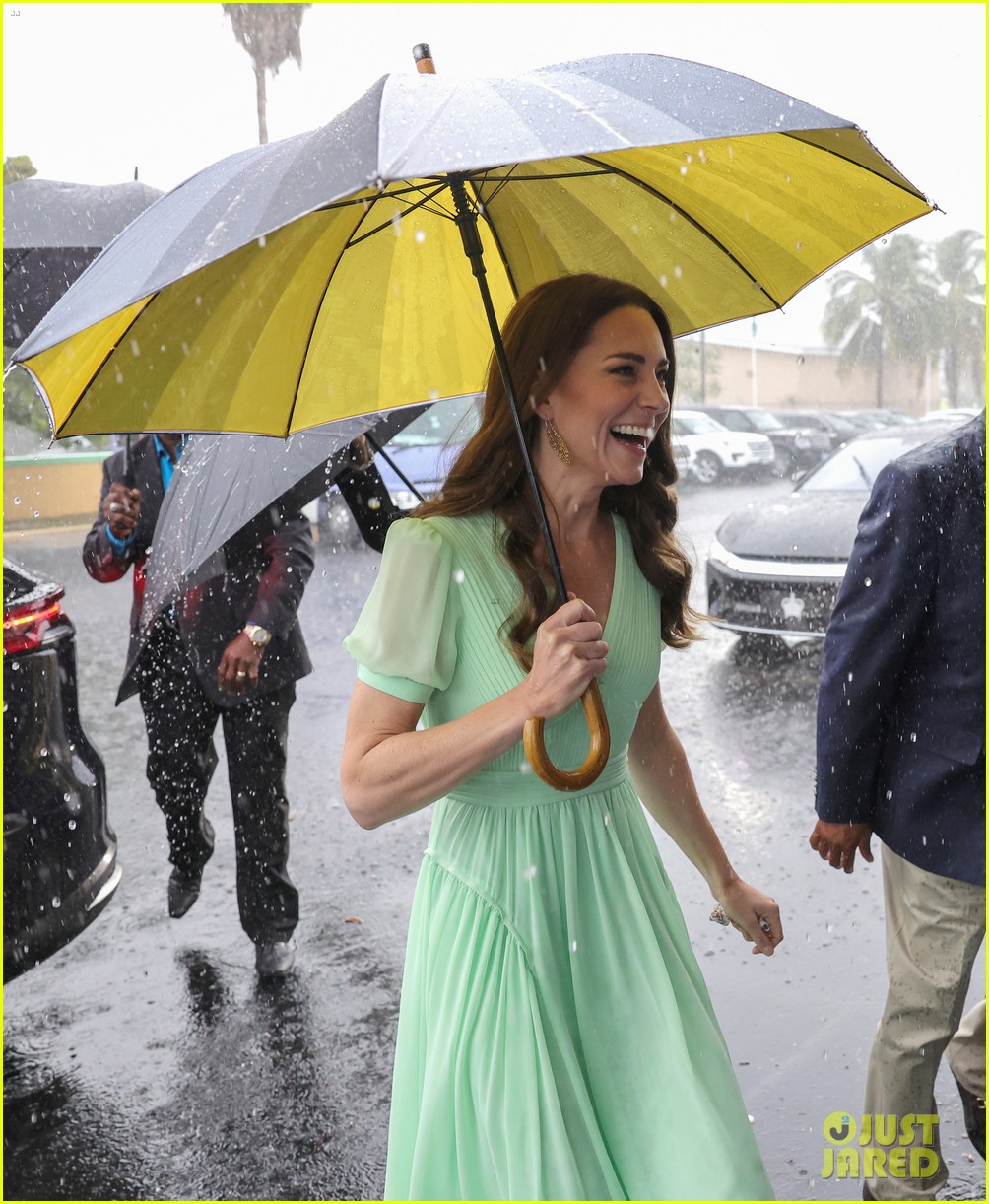 Kate Middleton & Prince William Got Stuck in a Rainstorm During Visit ...