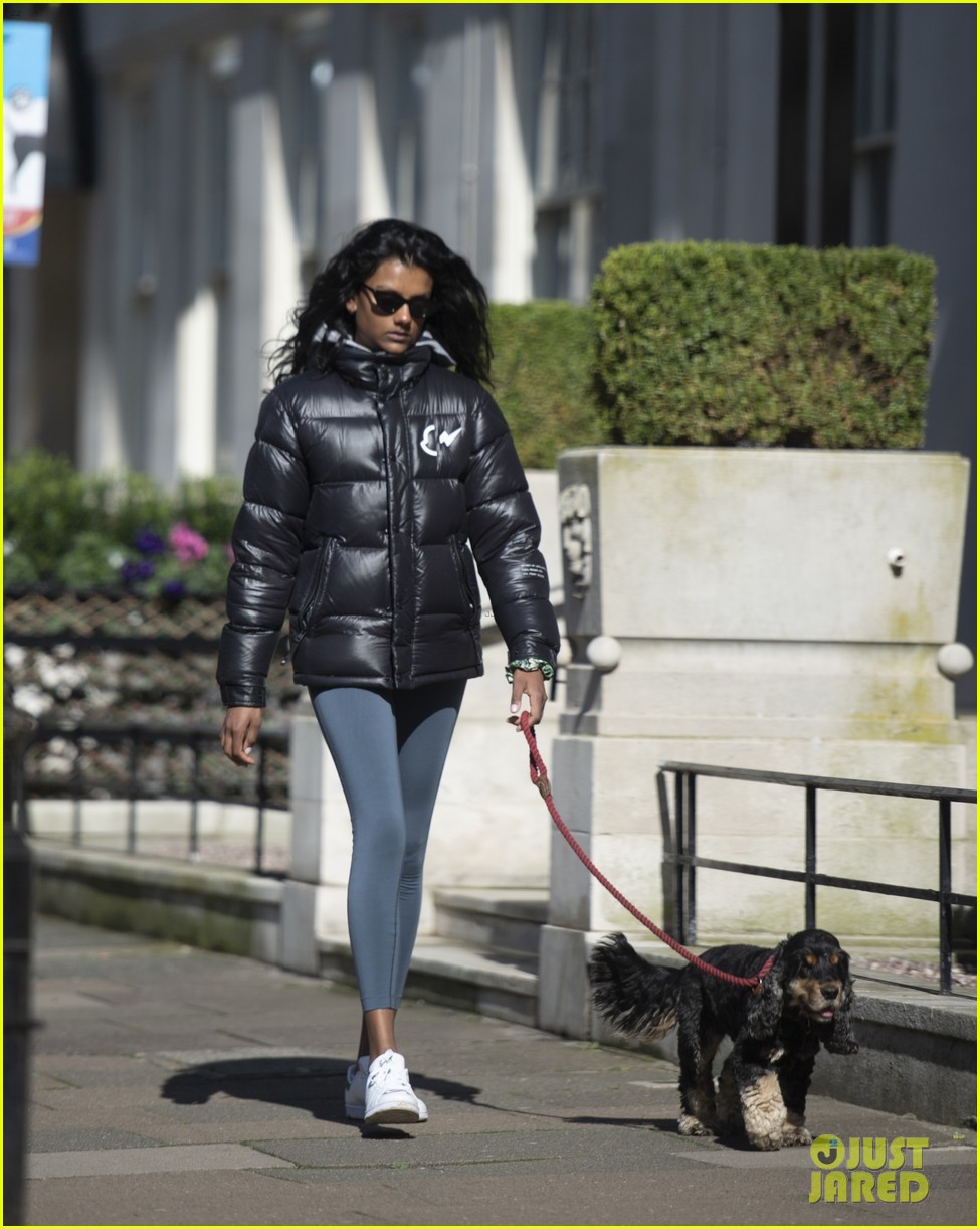 'Bridgerton' Star Simone Ashley Keeps It Low Key While Walking Her Dog ...