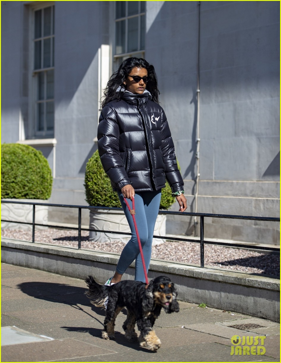 'Bridgerton' Star Simone Ashley Keeps It Low Key While Walking Her Dog ...