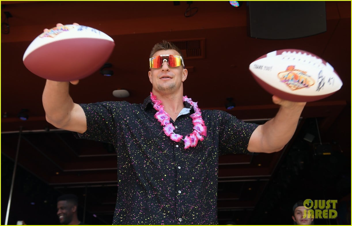 Rob Gronkowski Throws Epic Beach Party In Celebration of NFL Draft 2022 ...