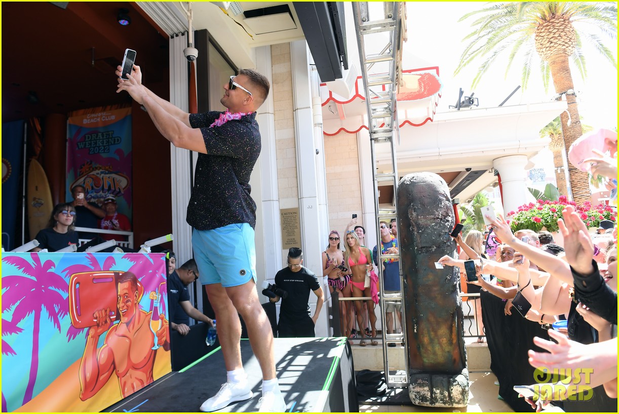 Rob Gronkowski Throws Epic Beach Party In Celebration of NFL Draft 2022 ...