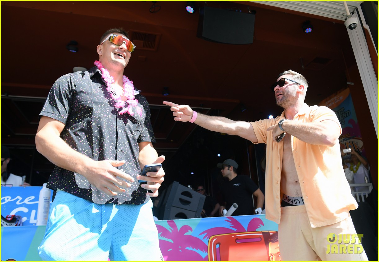 Rob Gronkowski Throws Epic Beach Party In Celebration of NFL Draft 2022 ...