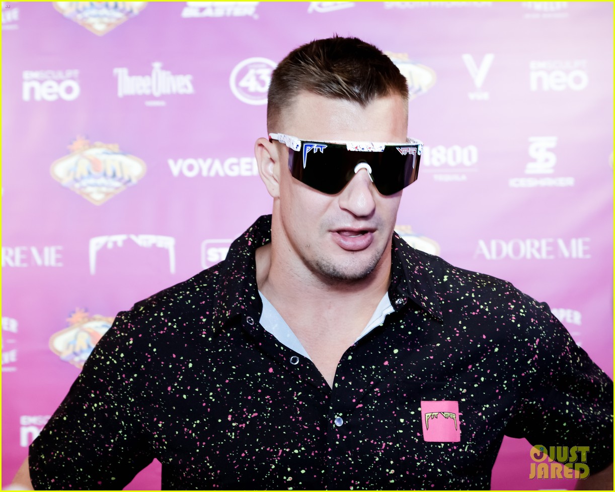 Rob Gronkowski Throws Epic Beach Party In Celebration of NFL Draft 2022 ...