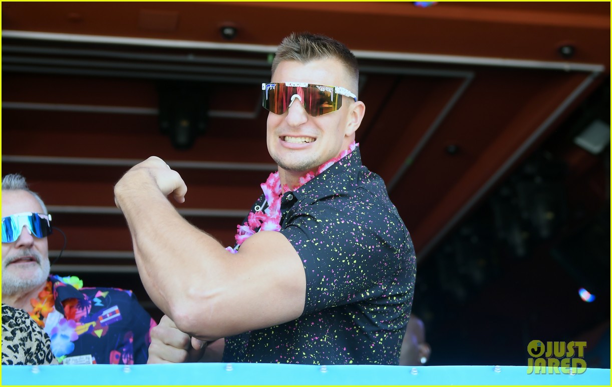 Rob Gronkowski Throws Epic Beach Party In Celebration of NFL Draft 2022 ...