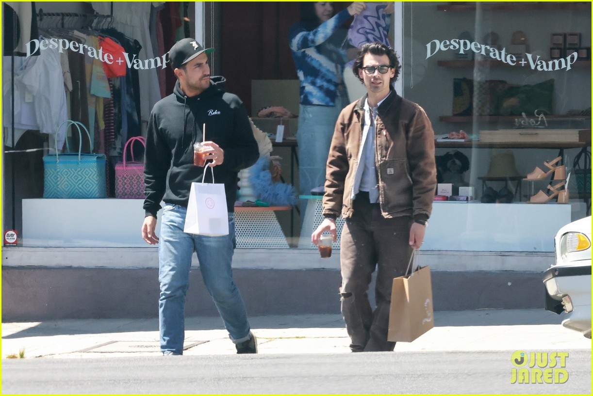 Joe Jonas Spends the Day Shopping with Longtime Pal Greg Garbowsky ...