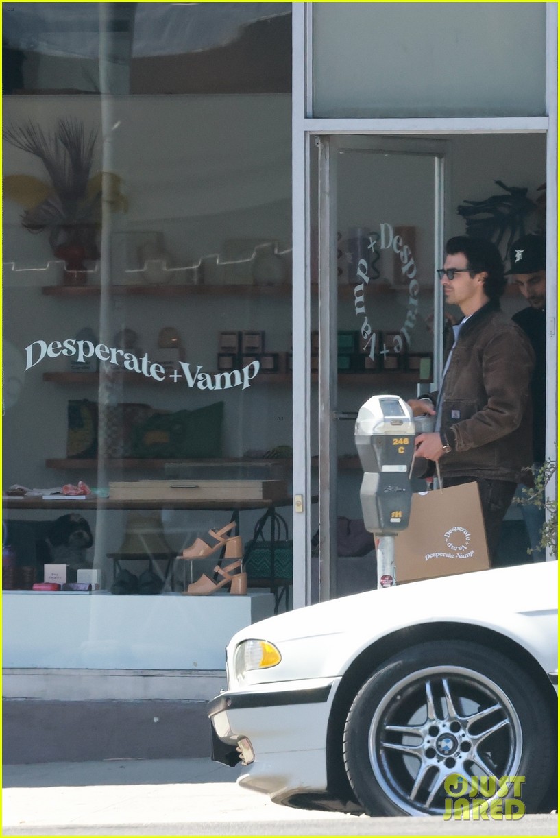 Joe Jonas Spends the Day Shopping with Longtime Pal Greg Garbowsky ...