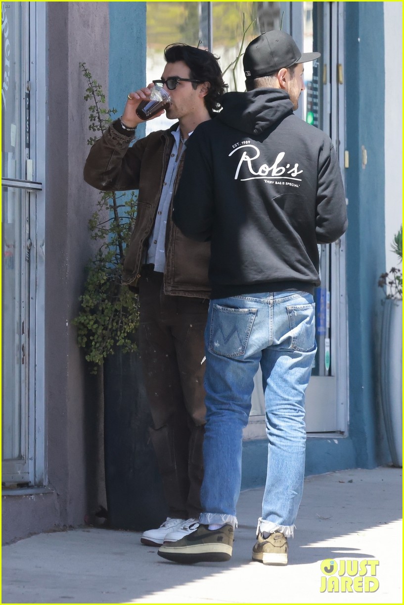 Joe Jonas Spends the Day Shopping with Longtime Pal Greg Garbowsky ...