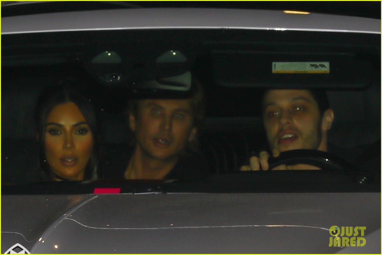 Kim Kardashian Didn't Pose with Pete Davidson at 'The Kardashians' Premiere, But They Were Seen ...