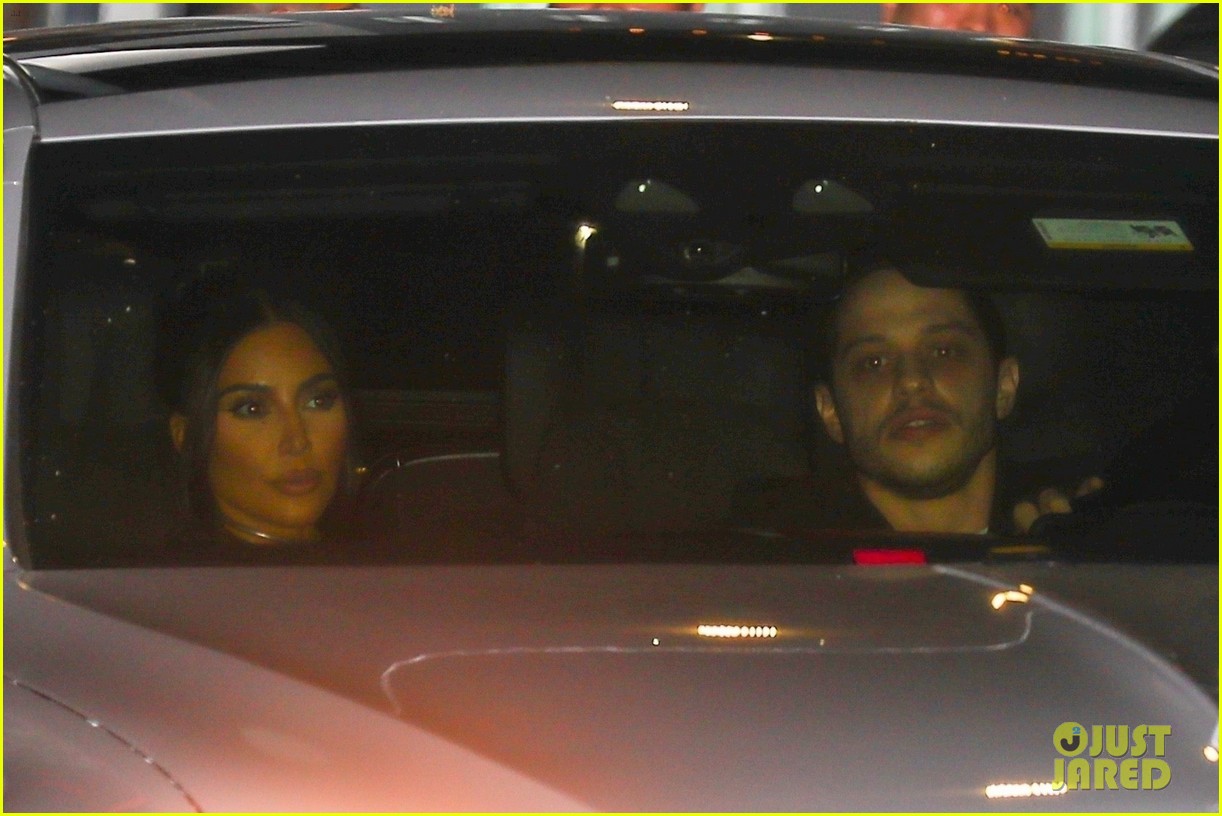 Kim Kardashian Didn't Pose with Pete Davidson at 'The Kardashians' Premiere, But They Were Seen ...