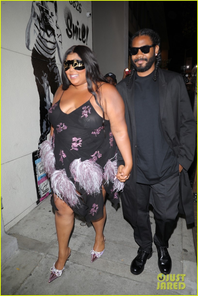 Lizzo Arrives at Her Birthday Party in WeHo with Her Boyfriend!: Photo ...