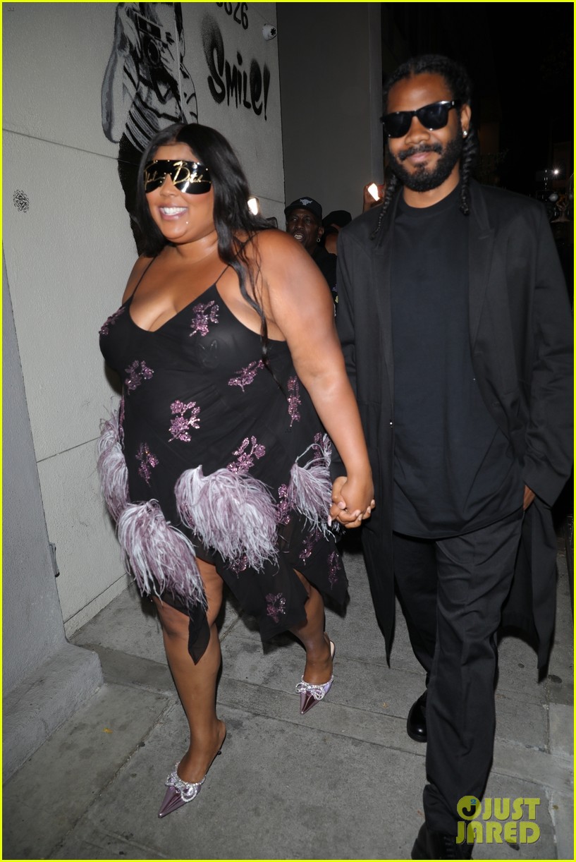 Lizzo Arrives at Her Birthday Party in WeHo with Her Boyfriend!: Photo ...