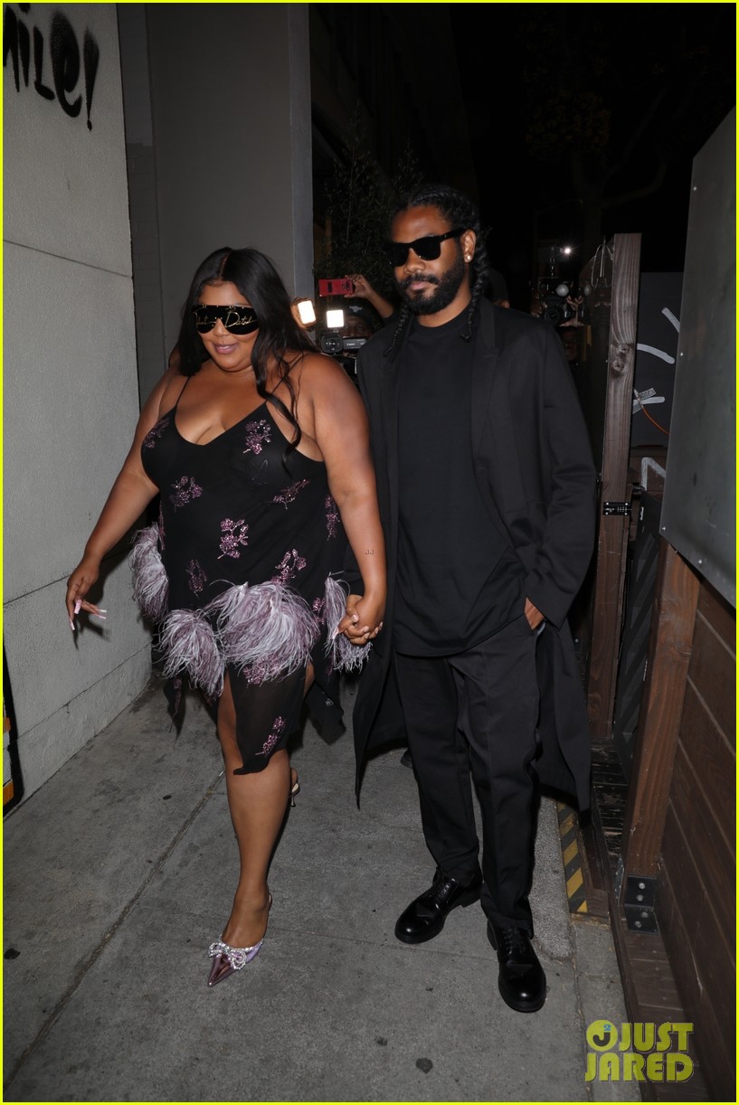 Lizzo Arrives at Her Birthday Party in WeHo with Her Boyfriend!: Photo ...