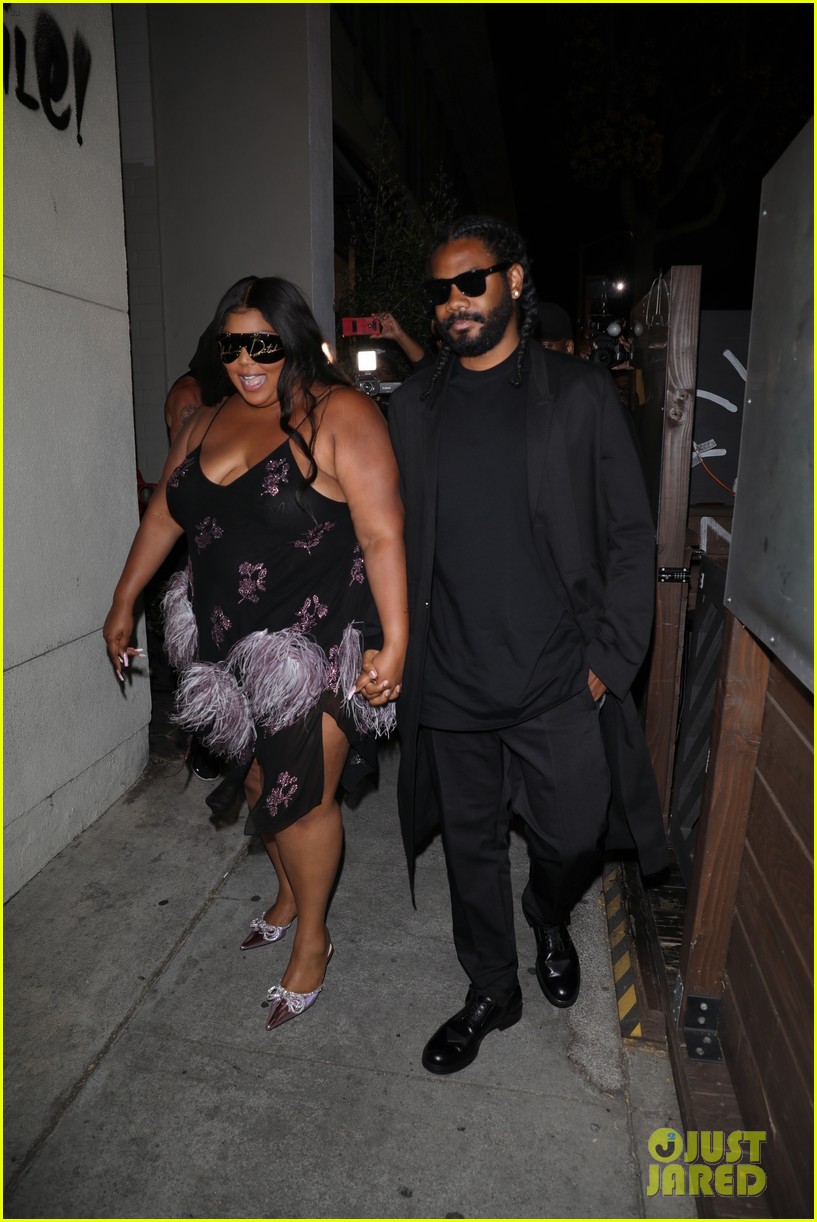 Lizzo Arrives at Her Birthday Party in WeHo with Her Boyfriend!: Photo ...