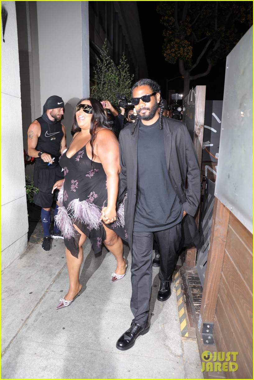 Lizzo Arrives at Her Birthday Party in WeHo with Her Boyfriend!: Photo ...