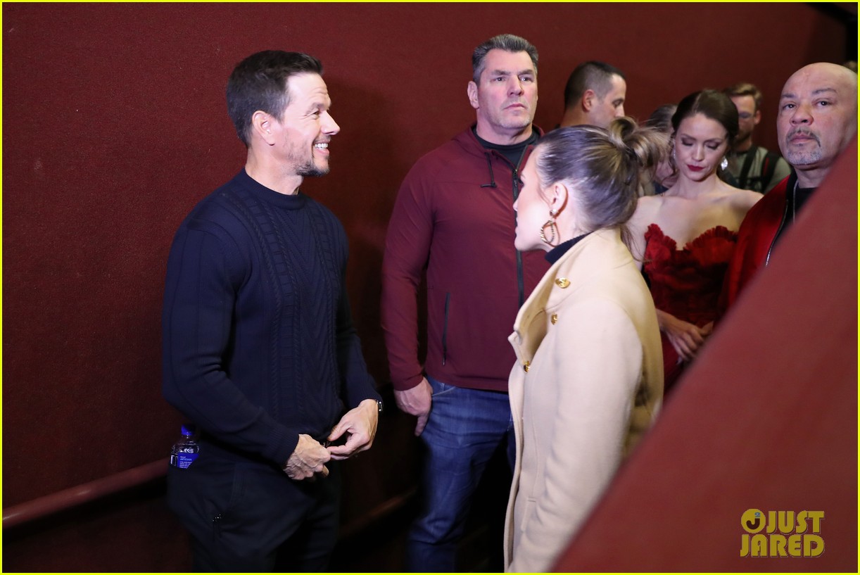 Mark Wahlberg & Rosalind Ross Attend Special Screening of 'Father Stu ...