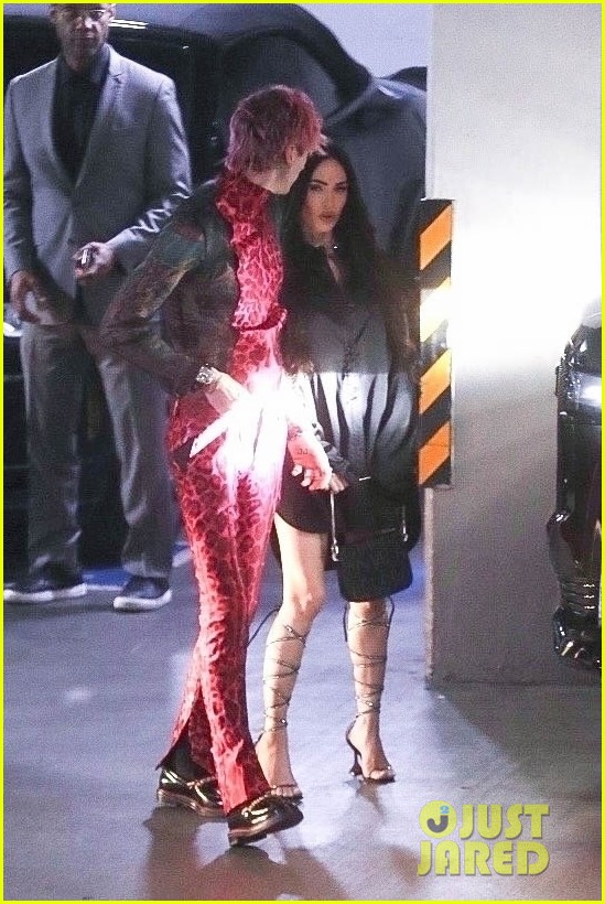 Machine Gun Kelly & Megan Fox Make a Low-Key Exit After His Birthday ...