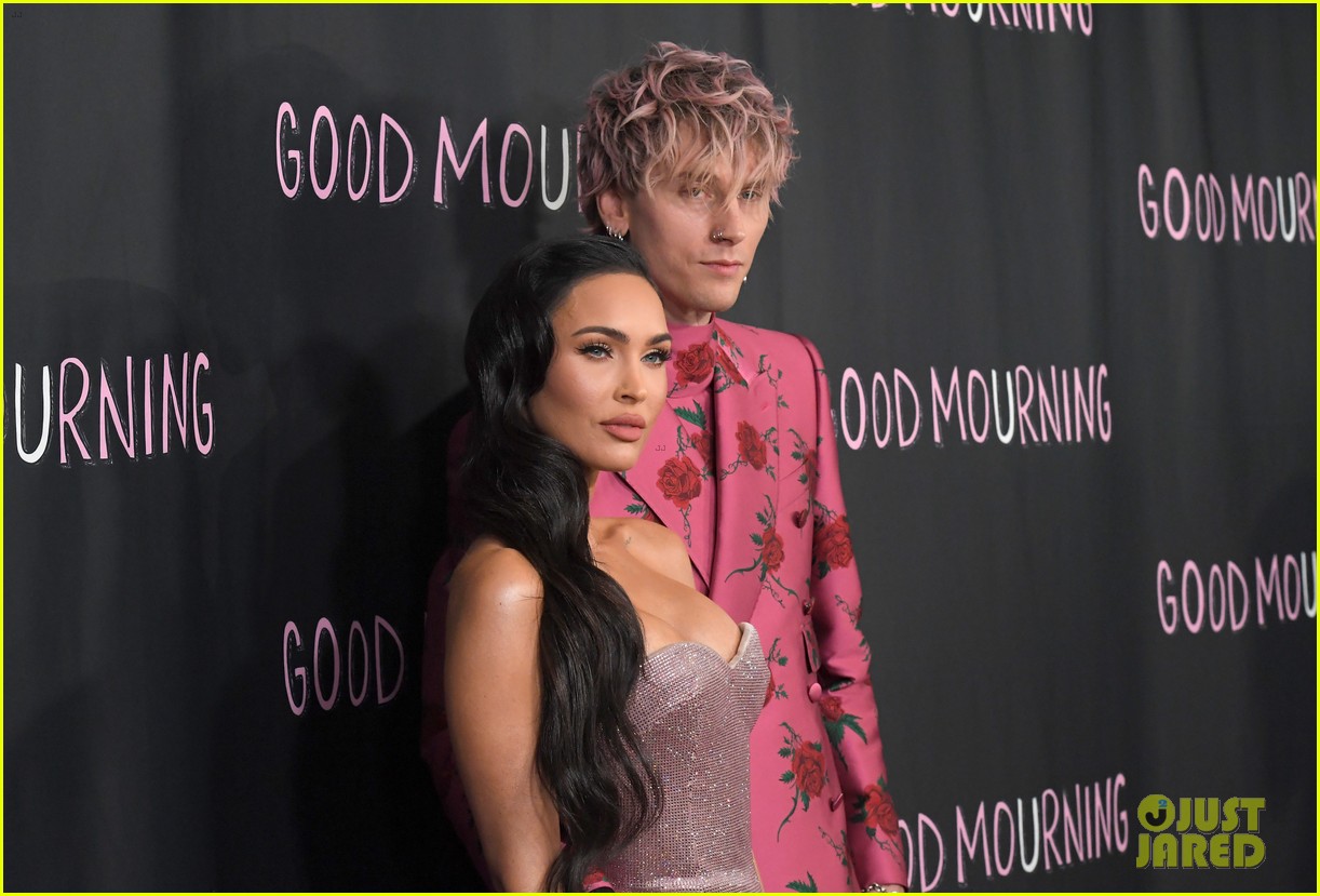Machine Gun Kelly Lights Up at 'Good Mourning' Premiere with Fiancee ...