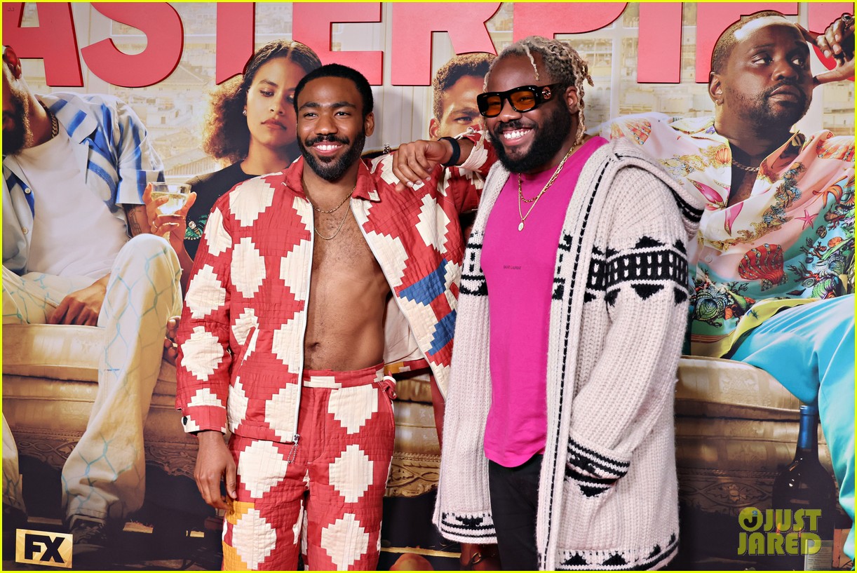 Donald Glover Wears Unzipped Jacket to 'Atlanta' FYC Event with Brother ...