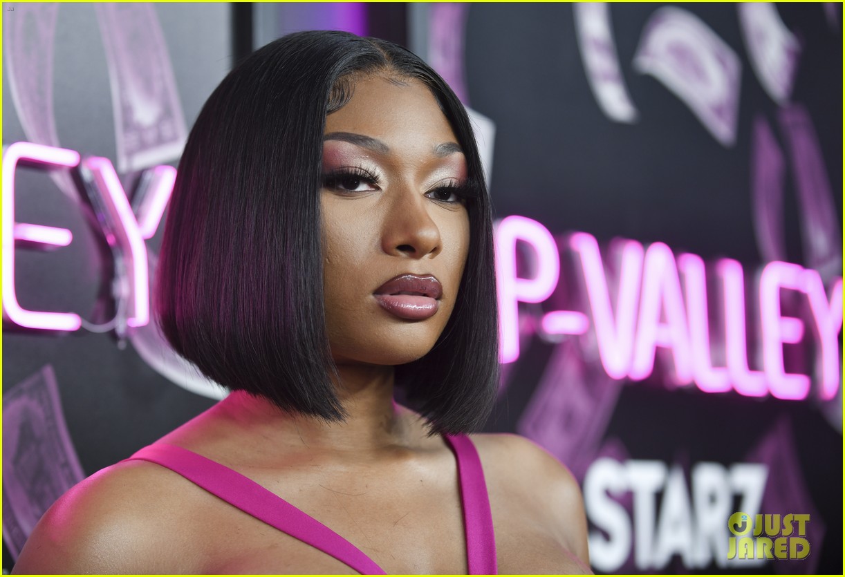 Megan Thee Stallion Rocks All Pink Ensemble For 'P-Valley' Season Two ...