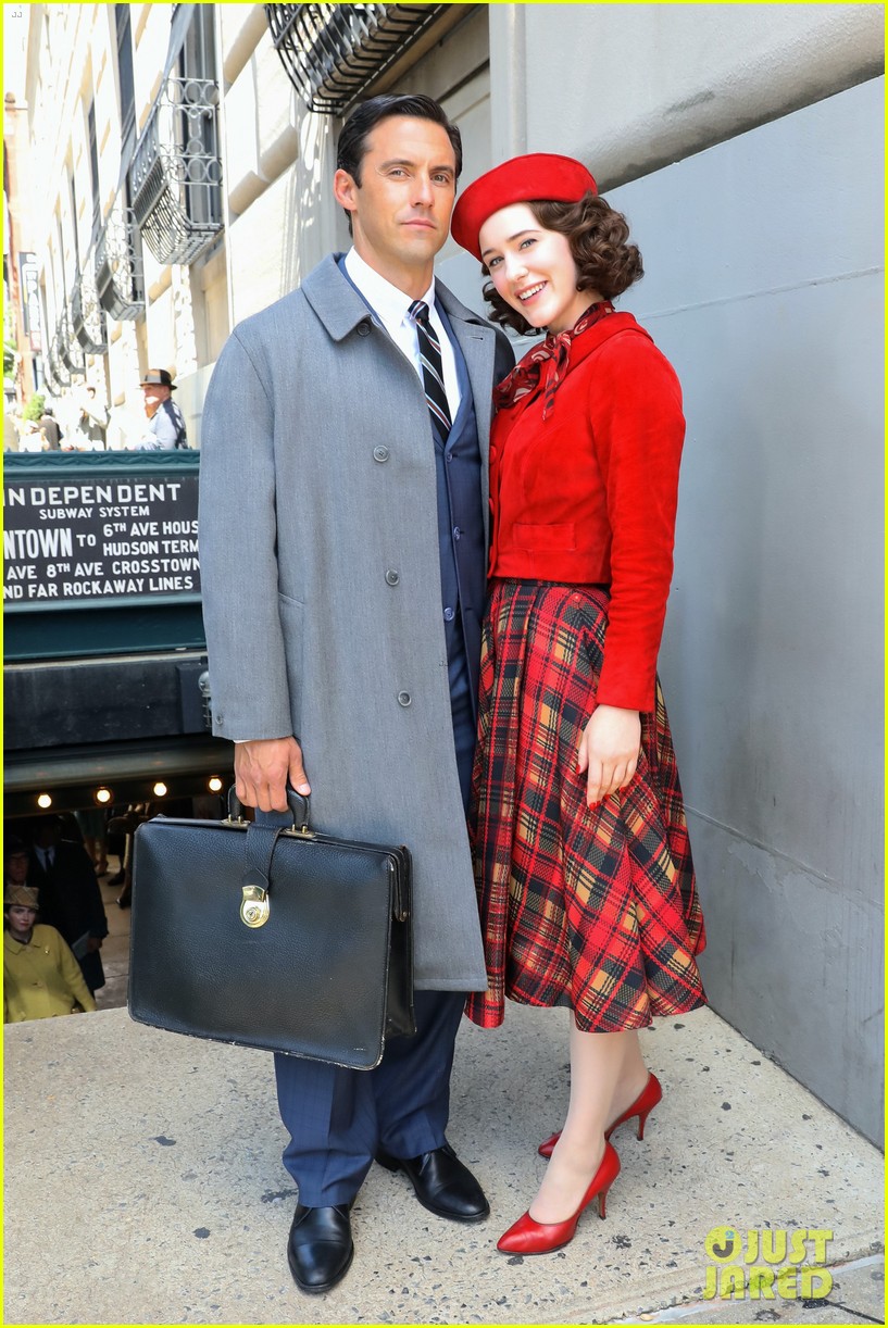 Milo Ventimiglia Returns to 'Marvelous Mrs. Maisel' Set to Film Scenes ...