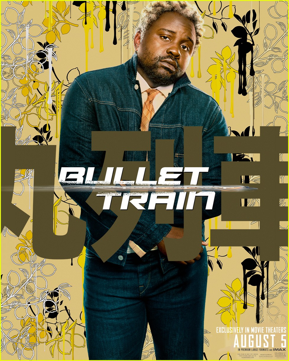 Brad Pitt, Joey King, & More Get Character Posters for 'Bullet Train ...