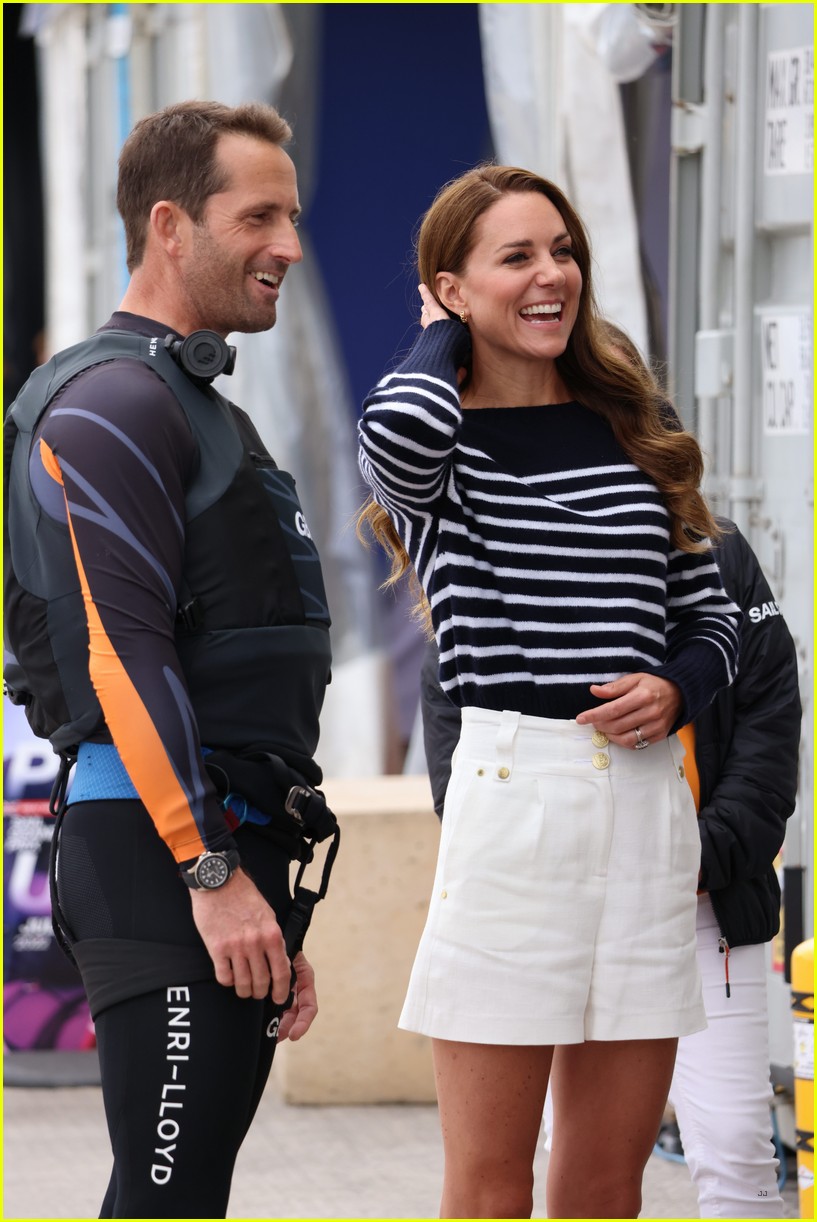 Kate Middleton Sets Sail With Team Great Britain During Grand Prix ...