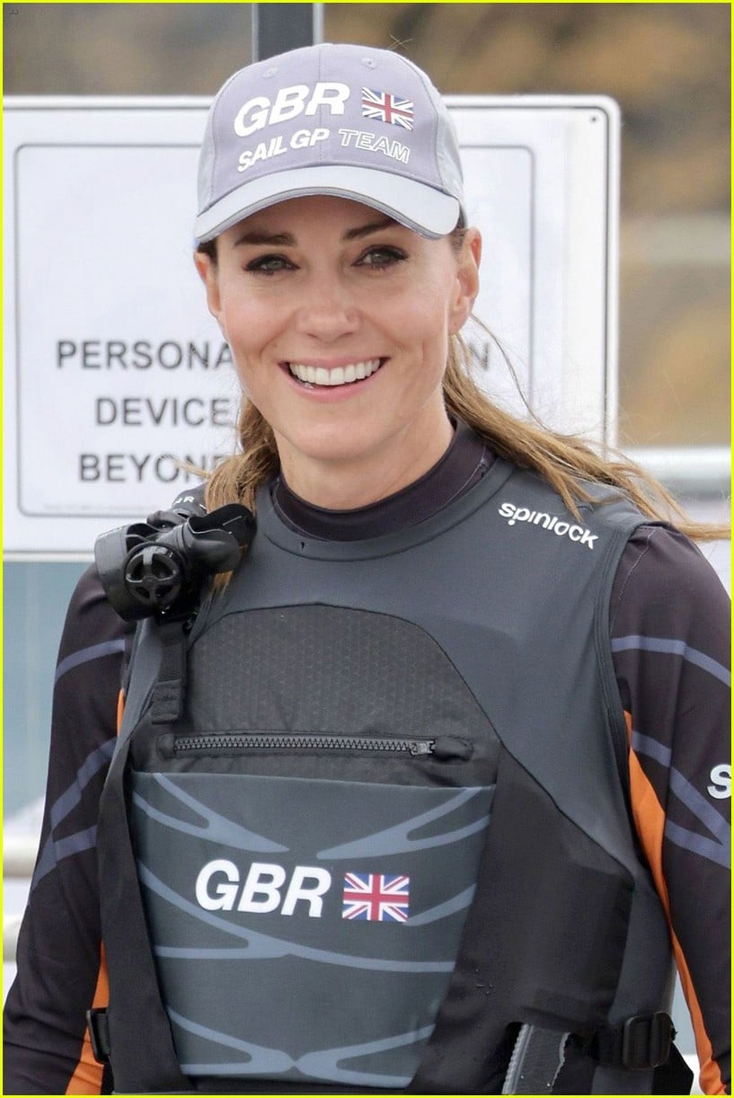 Kate Middleton Sets Sail With Team Great Britain During Grand Prix ...