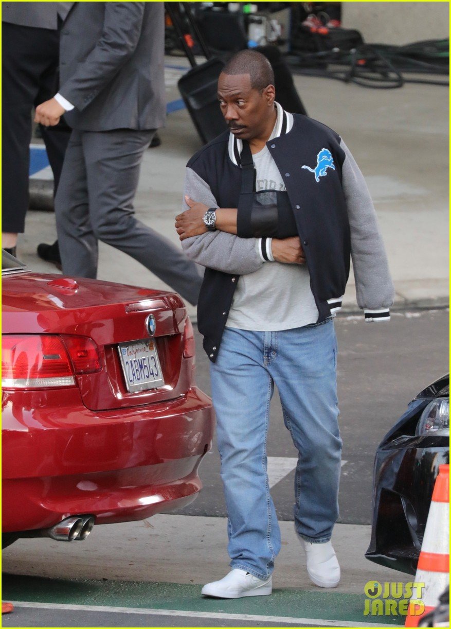 Eddie Murphy & Taylour Paige Get to Work on the Set of 'Beverly Hills ...