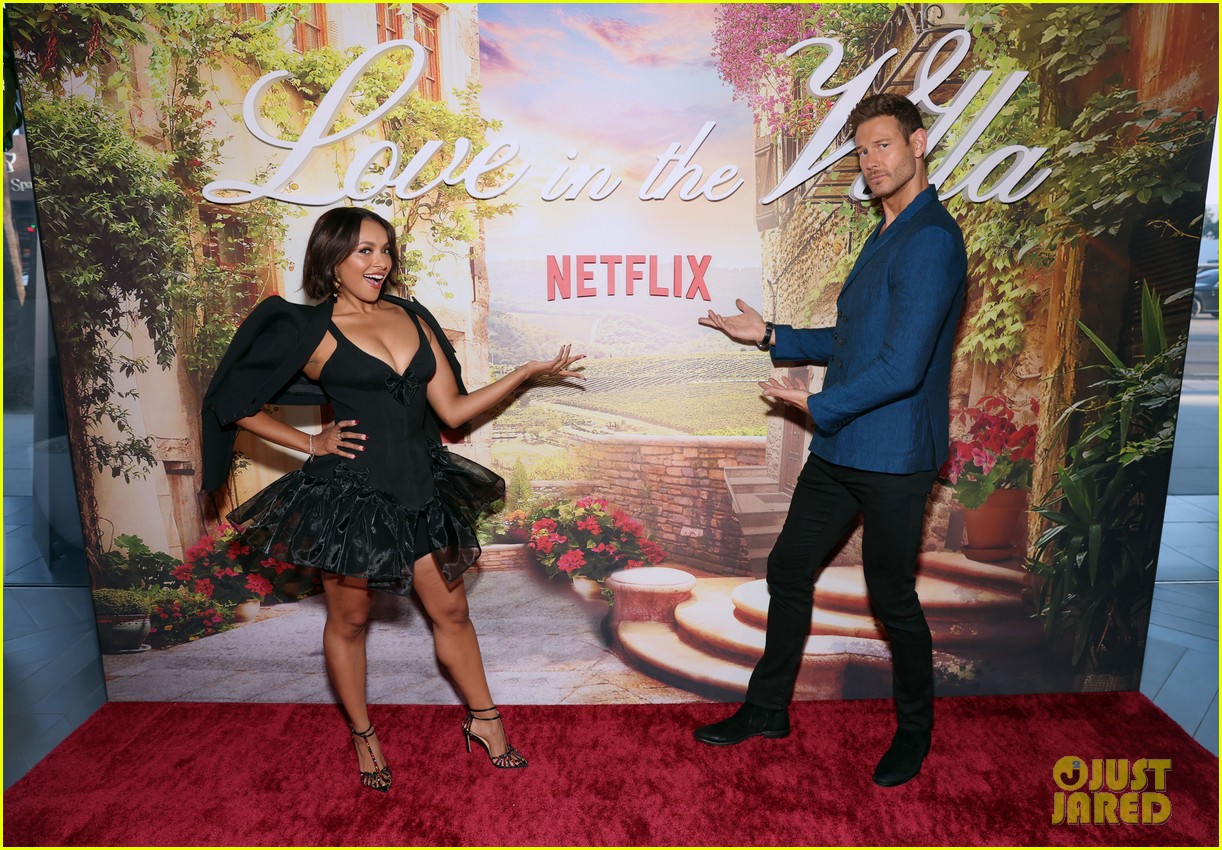 Kat Graham & Tom Hopper Pose Together at the Netflix Premiere of 'Love ...