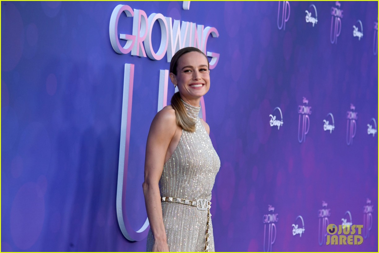 Brie Larson Hits The Premiere of Disney+'s 'Growing Up' Show That She ...